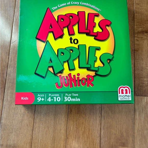 Toys | Mattel Apples To Apples Junior Game | Poshmark